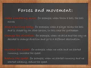 Forces and Motion | PPT