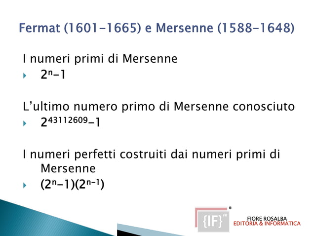 La funzione dei numeri primi | PPT