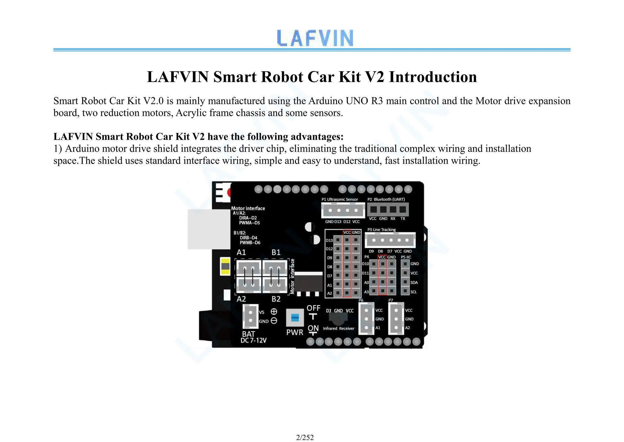 LAFVIN 4WD Smart Robot Car Kit V2.2-compressed.pdf | Operating Systems | Computer Software and ...