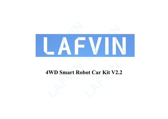LAFVIN 4WD Smart Robot Car Kit V2.2-compressed.pdf | Operating Systems | Computer Software and ...
