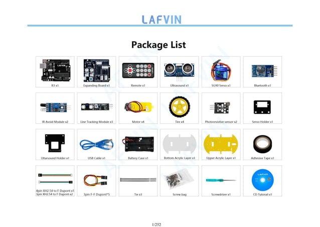 LAFVIN 4WD Smart Robot Car Kit V2.2-compressed.pdf | Operating Systems | Computer Software and ...