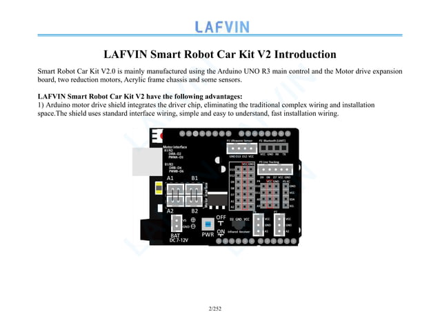 LAFVIN 4WD Smart Robot Car Kit V2.2-compressed.pdf | Operating Systems | Computer Software and ...