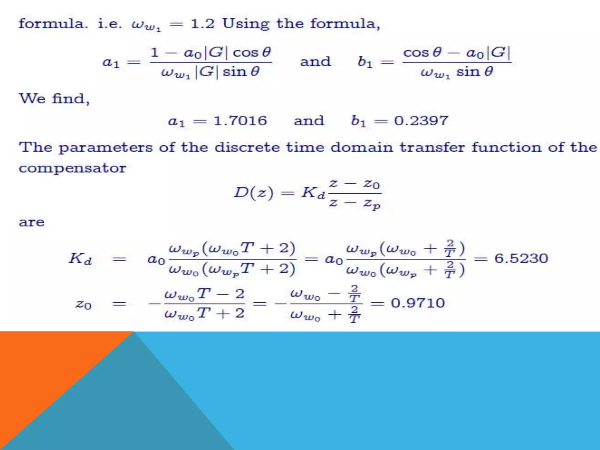 Lag lead compensator design in frequency domain 7th lecture | PPTX