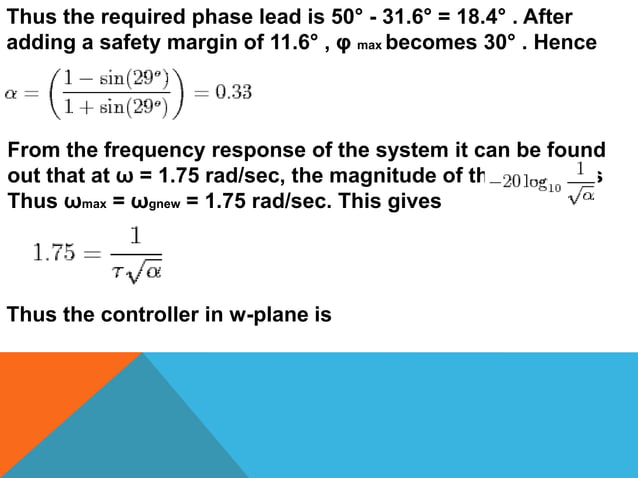 Lag lead compensator design in frequency domain 7th lecture | PPTX
