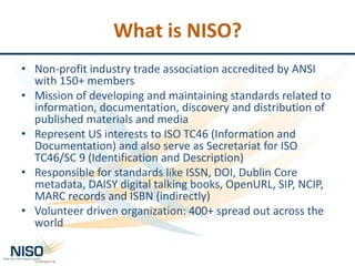 NISO's Altmetrics Initiative | PPTX