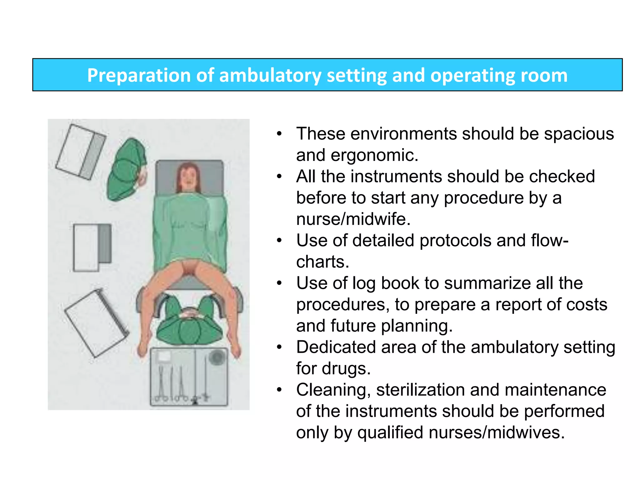 How to set up a Hysteroscopy Unit | PPTX