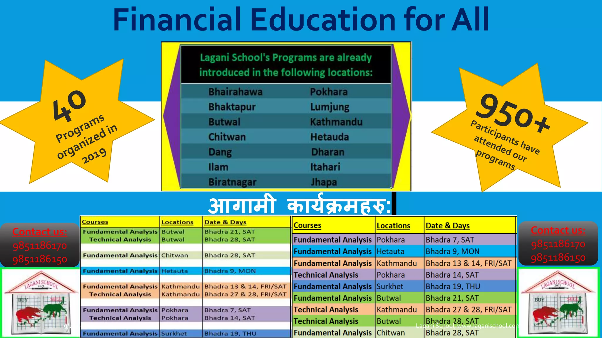 Lagani School in Number in 7 months of Operations | PPTX