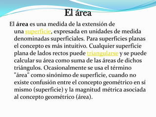 La geometría plana | PPTX