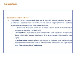 La Geosfera | PPT
