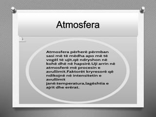 Lageshtia e ajrit , e diana gjini | PPTX