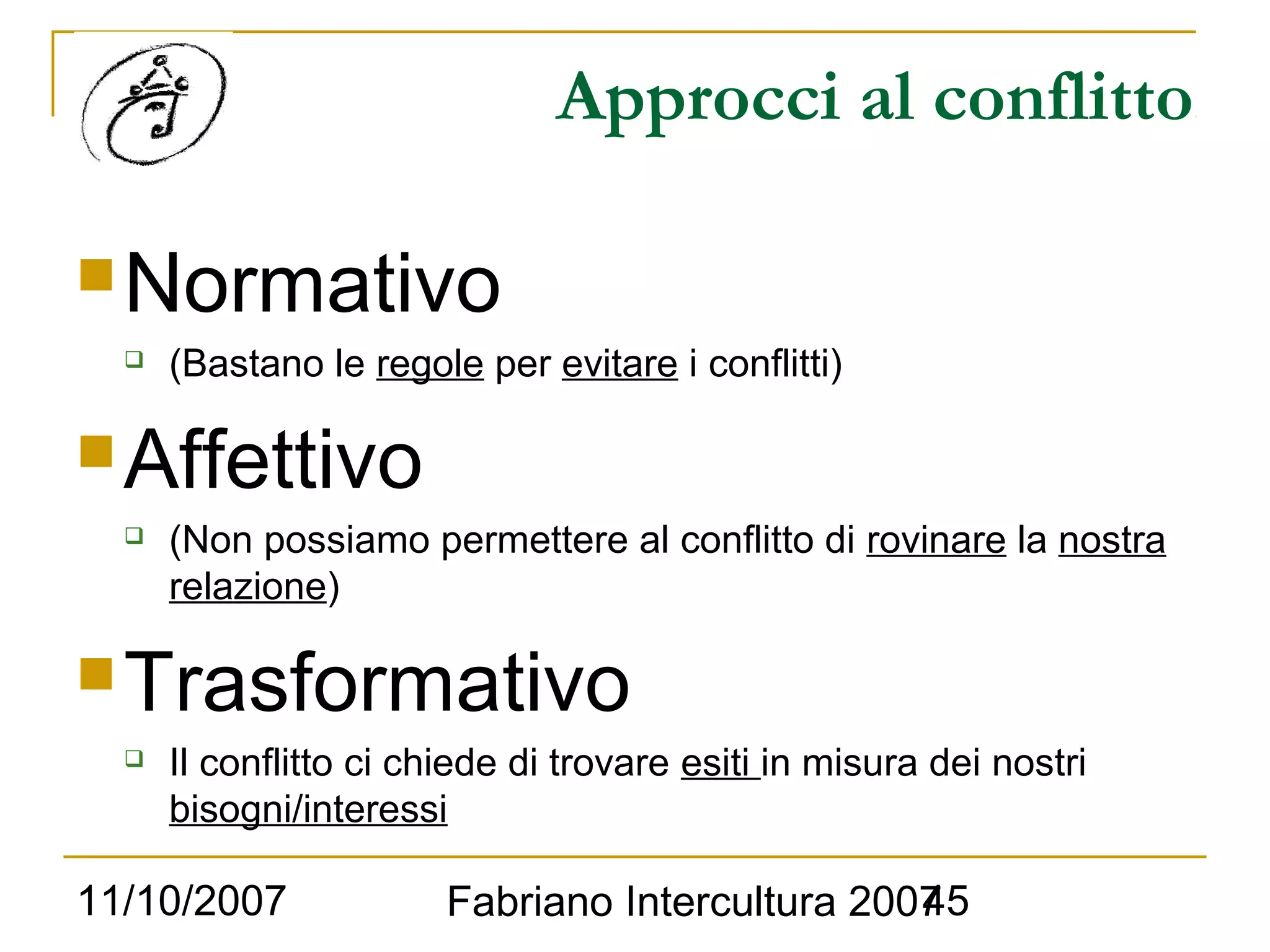 La gestione dei_conflitti | PPS