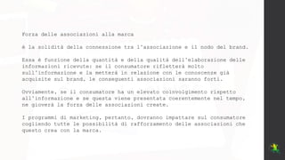 La gestione del Brand | PPT
