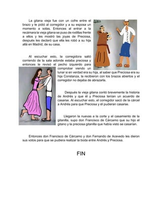 La gitanilla cuento e imagenes 419 | PDF