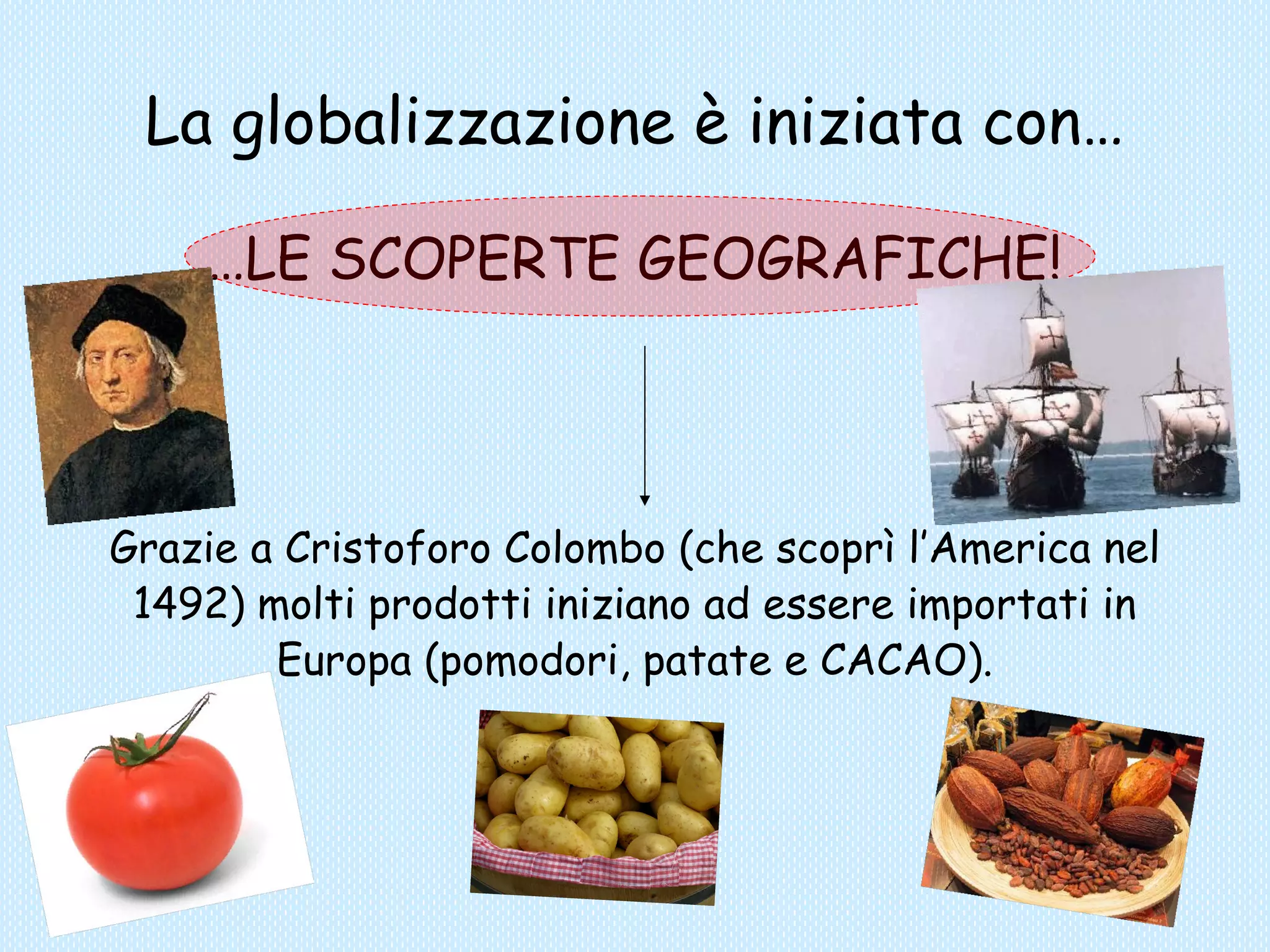 La globalizzazione - didattica differenziata | PPT