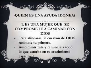 La gloria de dios sobre la Mujer | PPTX