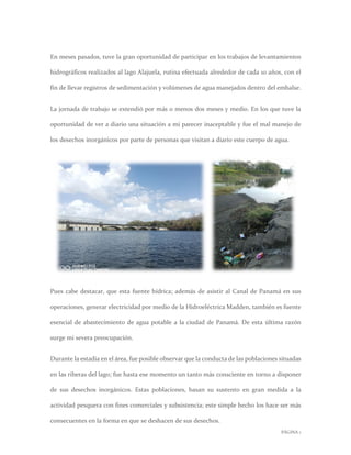 Lago alajuela | PDF