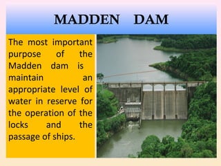 Lago alajuela o madden | PPT