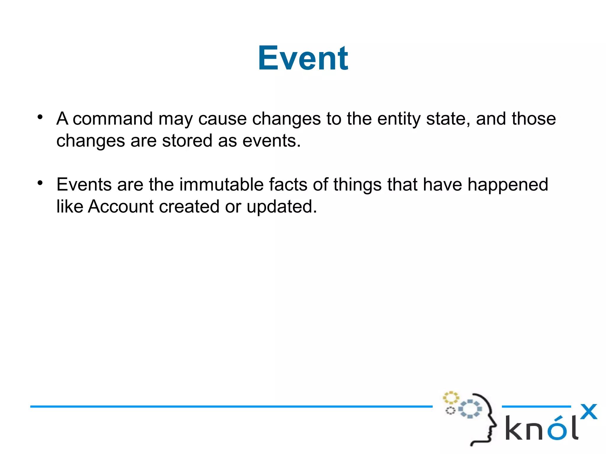 Lagom - Persistent Entity | ODP