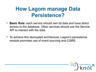 Lagom - Persistent Entity | ODP