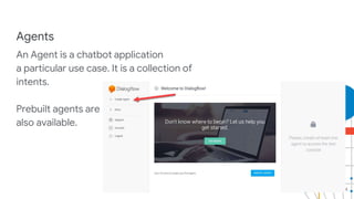 Developing Chatbots with Google DialogFlow | PPTX