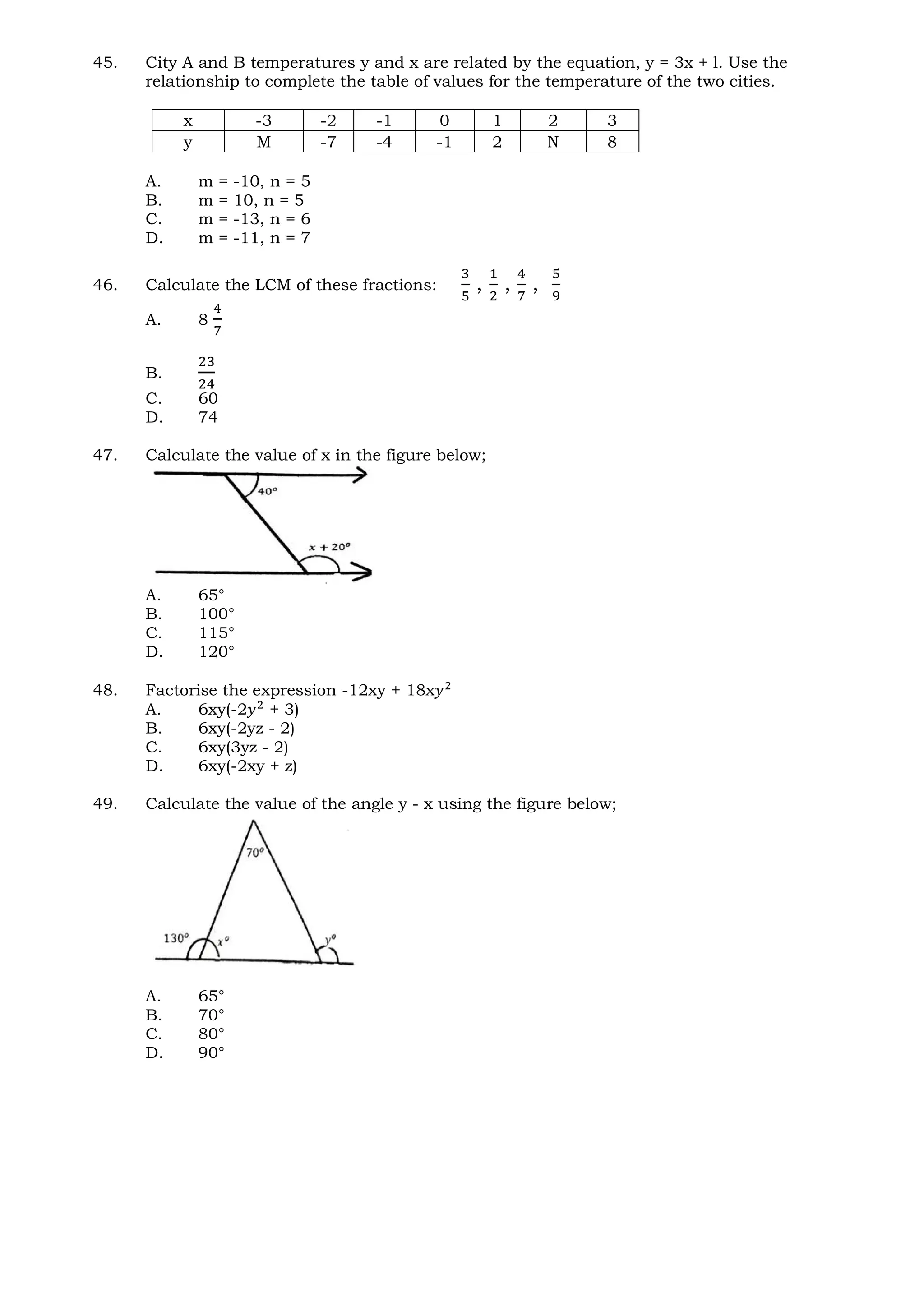 Lagos State Examination Board BECE Past Questions.pdf