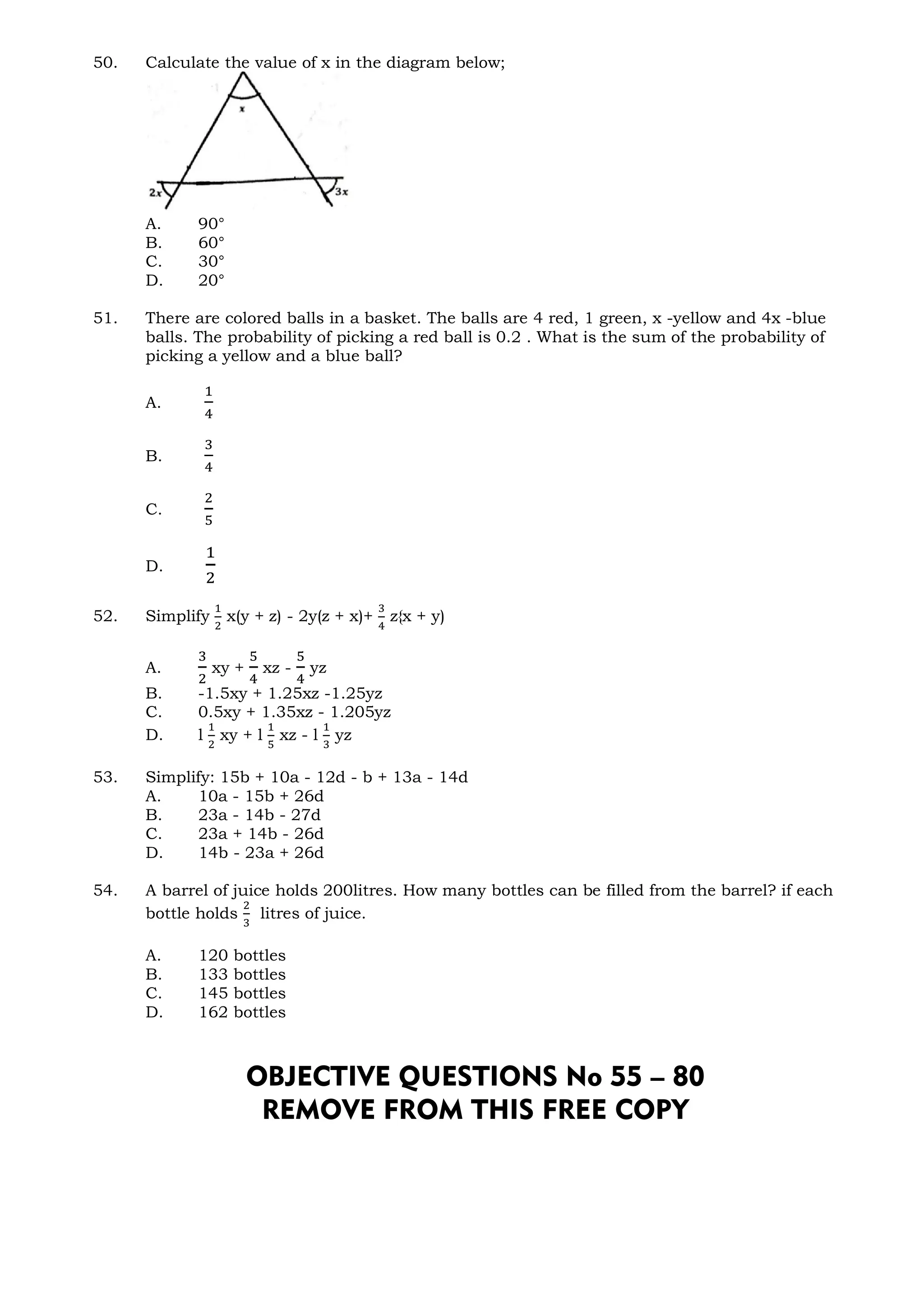 Lagos State Examination Board BECE Past Questions.pdf