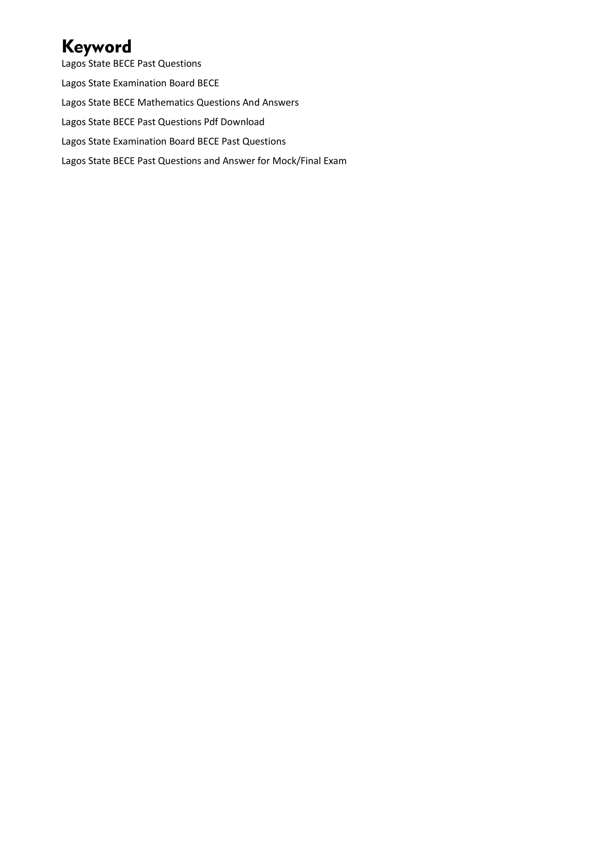 Lagos State Examination Board BECE Past Questions.pdf