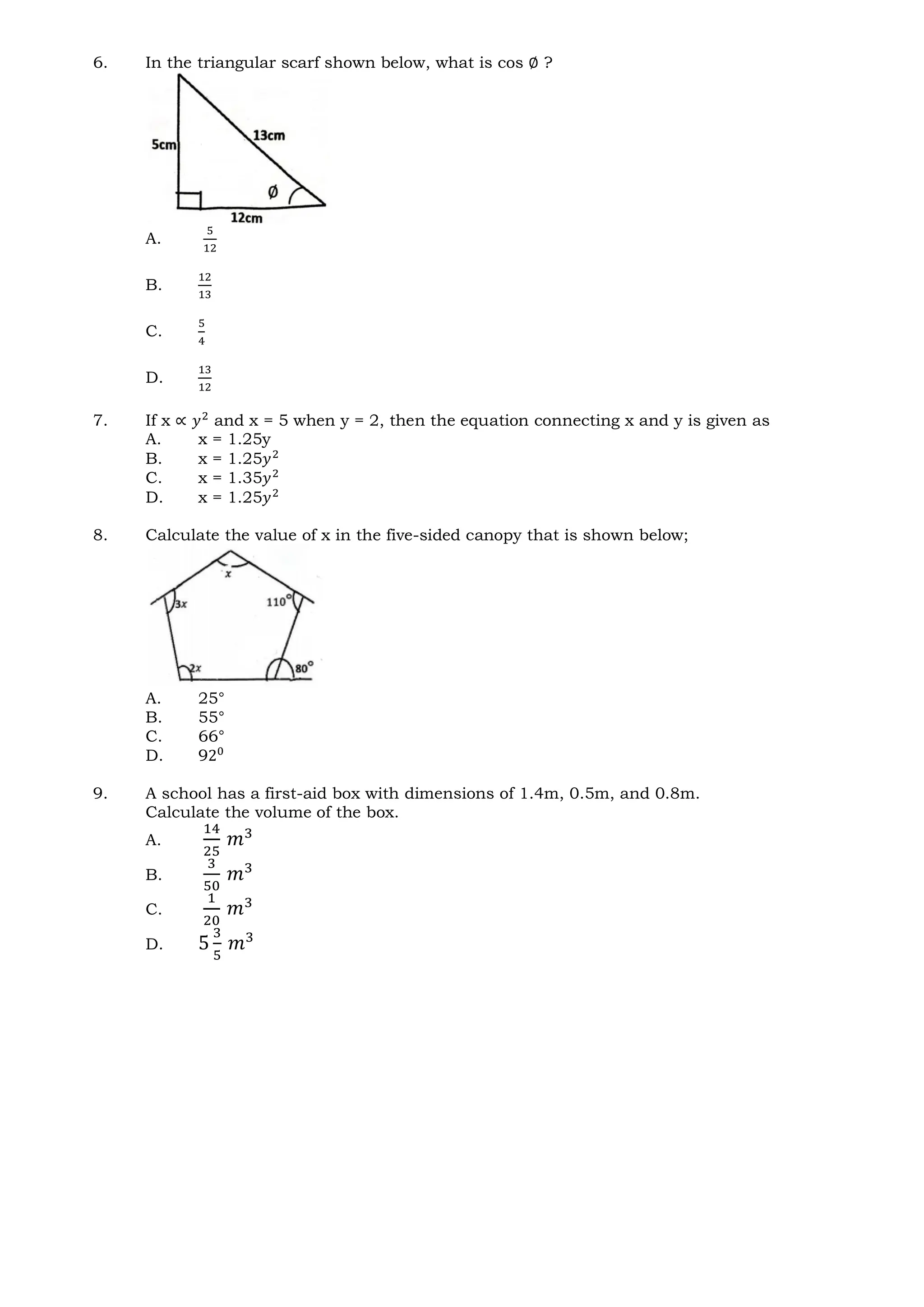 Lagos State Examination Board BECE Past Questions.pdf