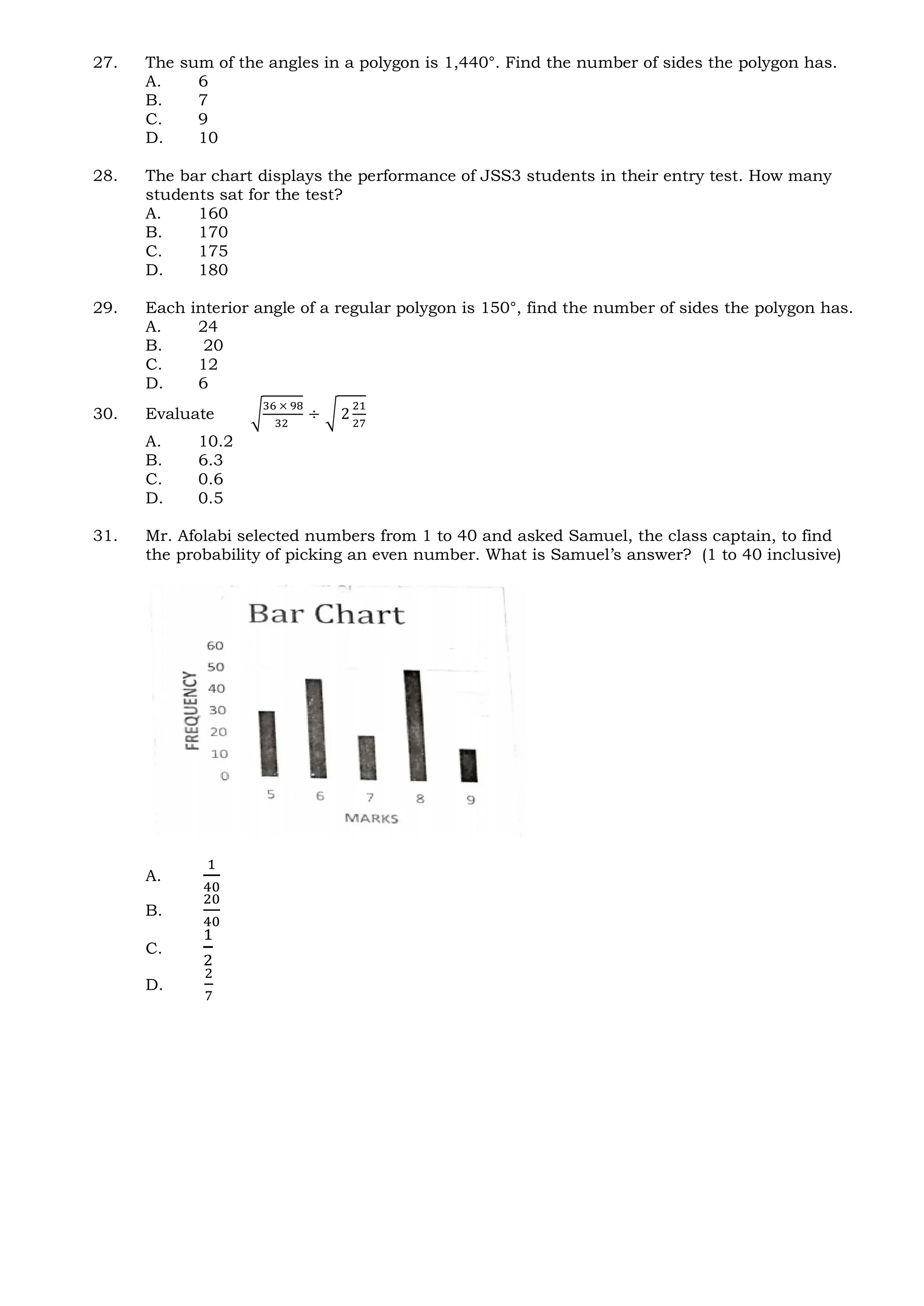 Lagos State Examination Board BECE Past Questions.pdf