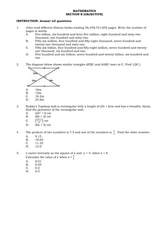 Lagos State Examination Board BECE Past Questions.pdf