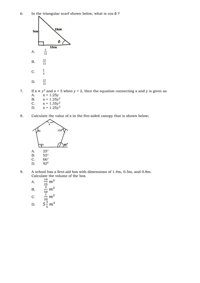 Lagos State Examination Board BECE Past Questions.pdf