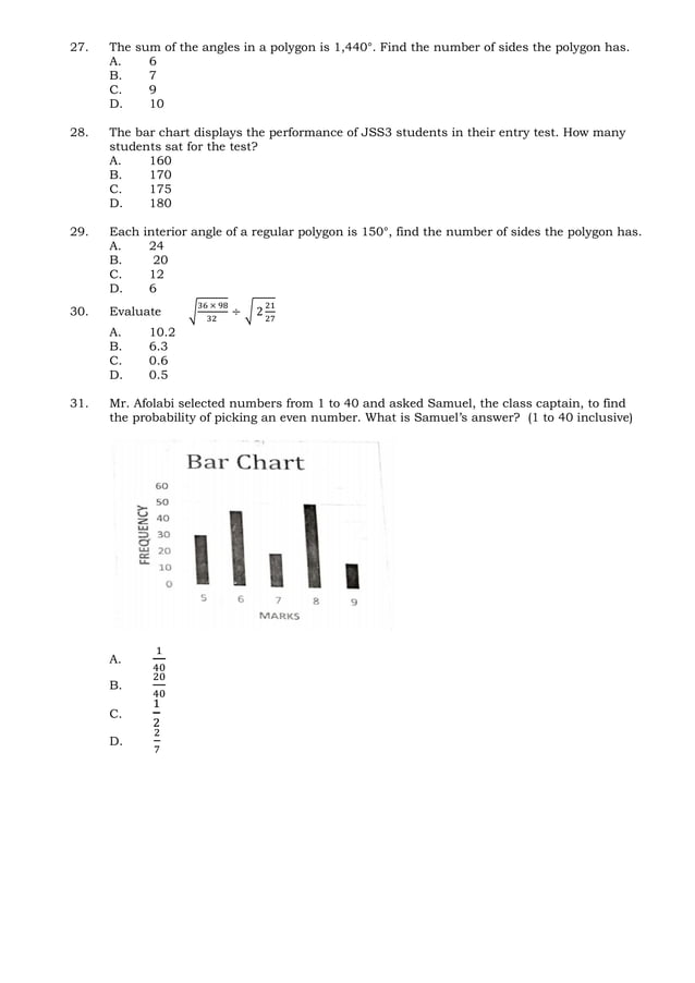 Lagos State Examination Board BECE Past Questions.pdf