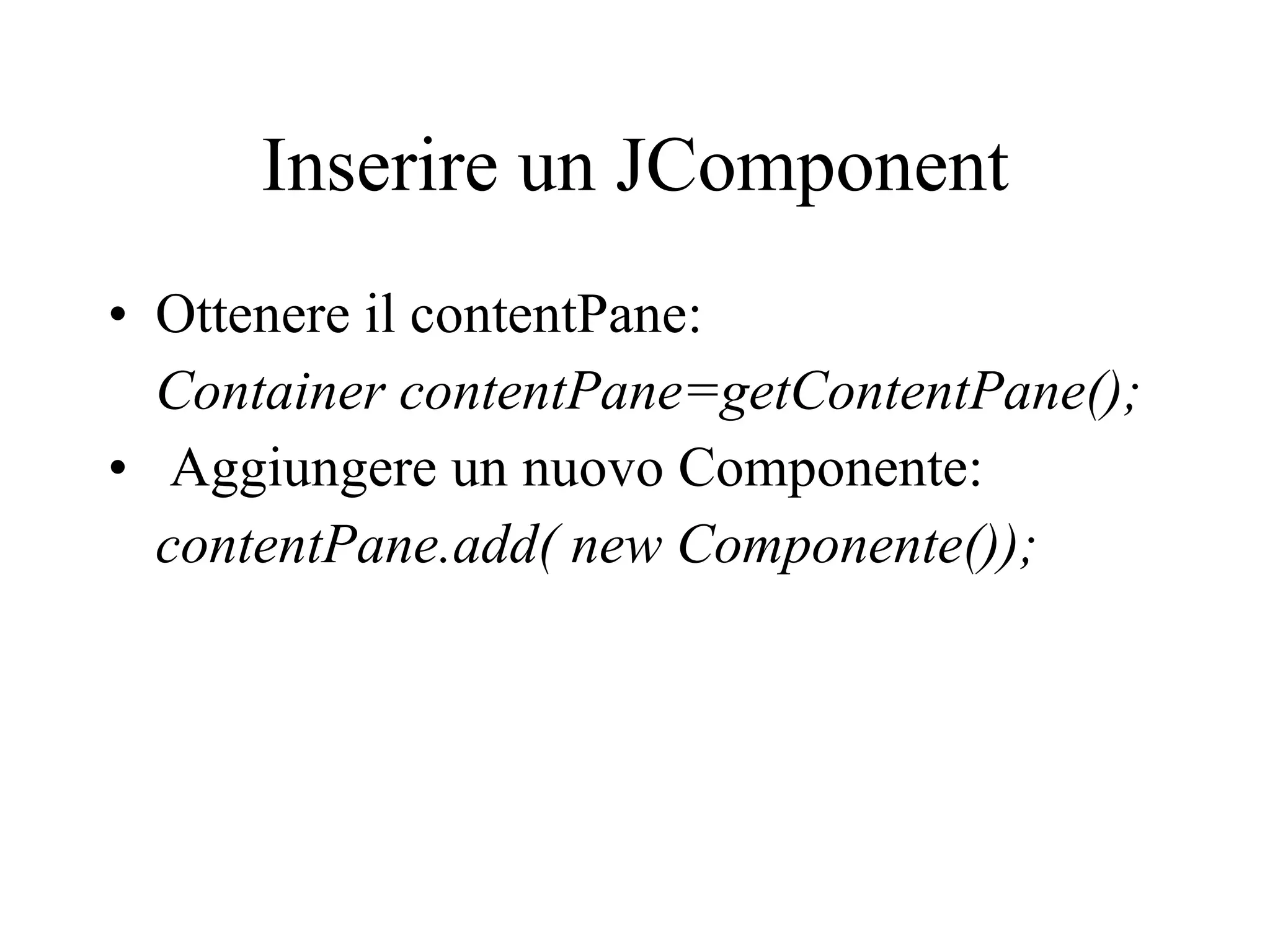 La Grafica Con Java | PPT