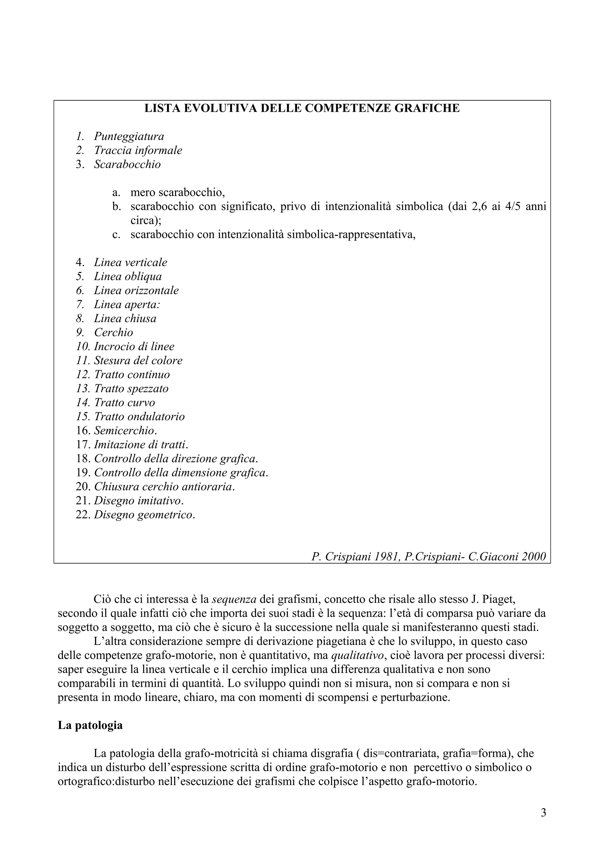 La grafo motricita-e_la_disgrafia crispiani-giaconi | DOC