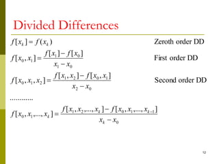 lagrange and newton divided differences.ppt