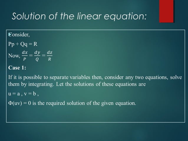 Lagrange equation and its application | PPT