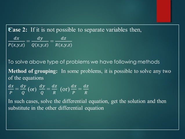 Lagrange equation and its application | PPT