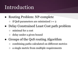 141031_Lagrange Relaxation Based Method for the QoS Routing Problem | PPT