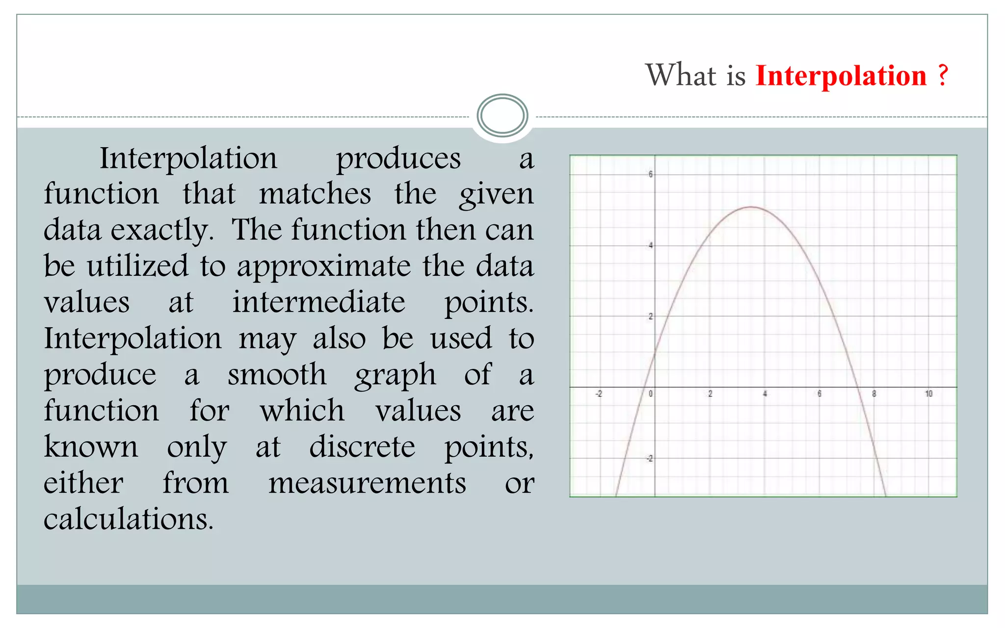 Lagrange’s interpolation formula | PPTX