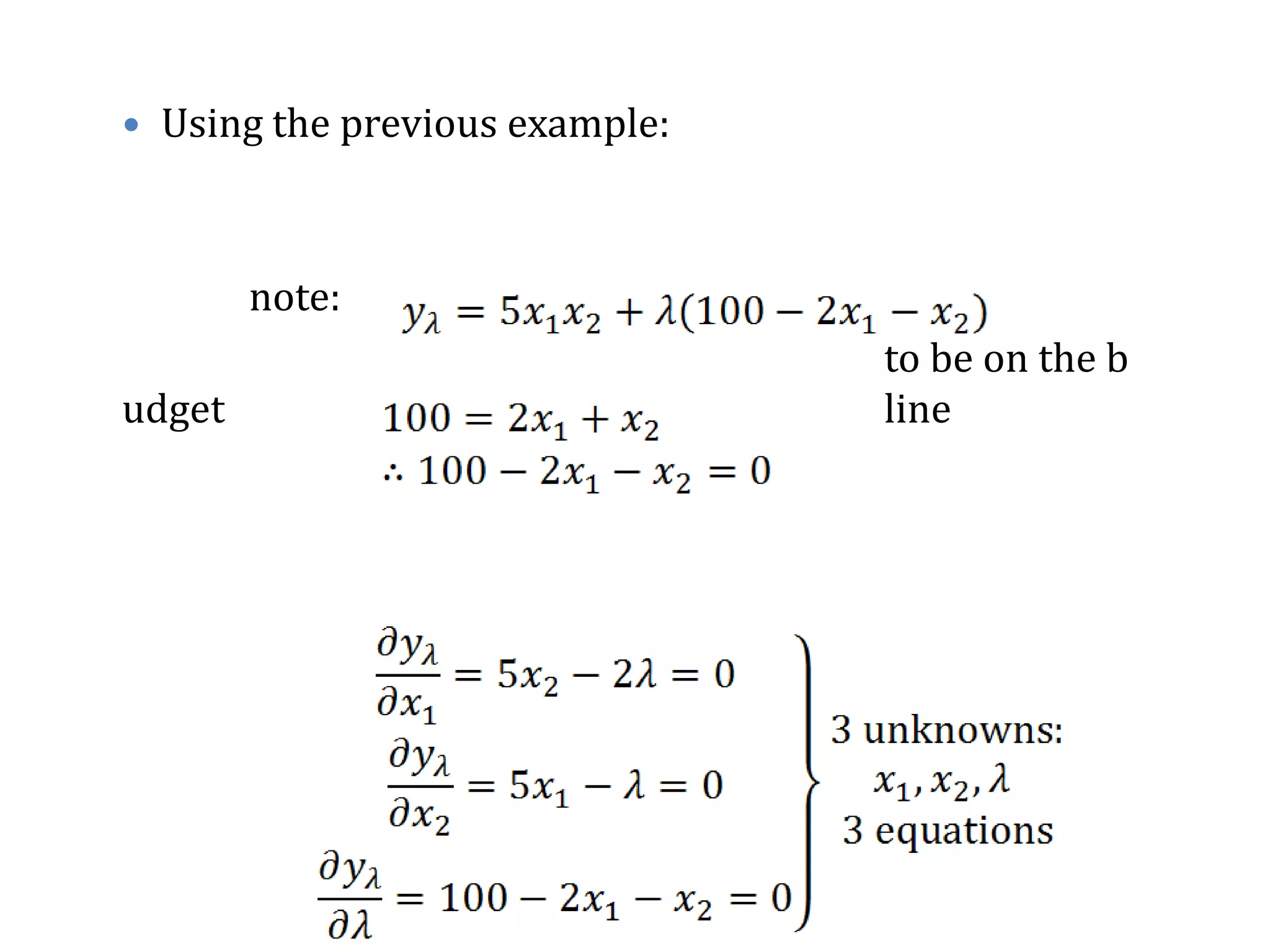 Lagrange's method | PPTX
