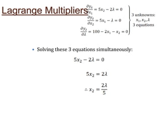 Lagrange's method | PPTX