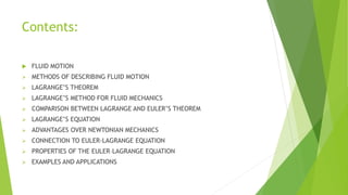 Lagrange's theorem | PPTX