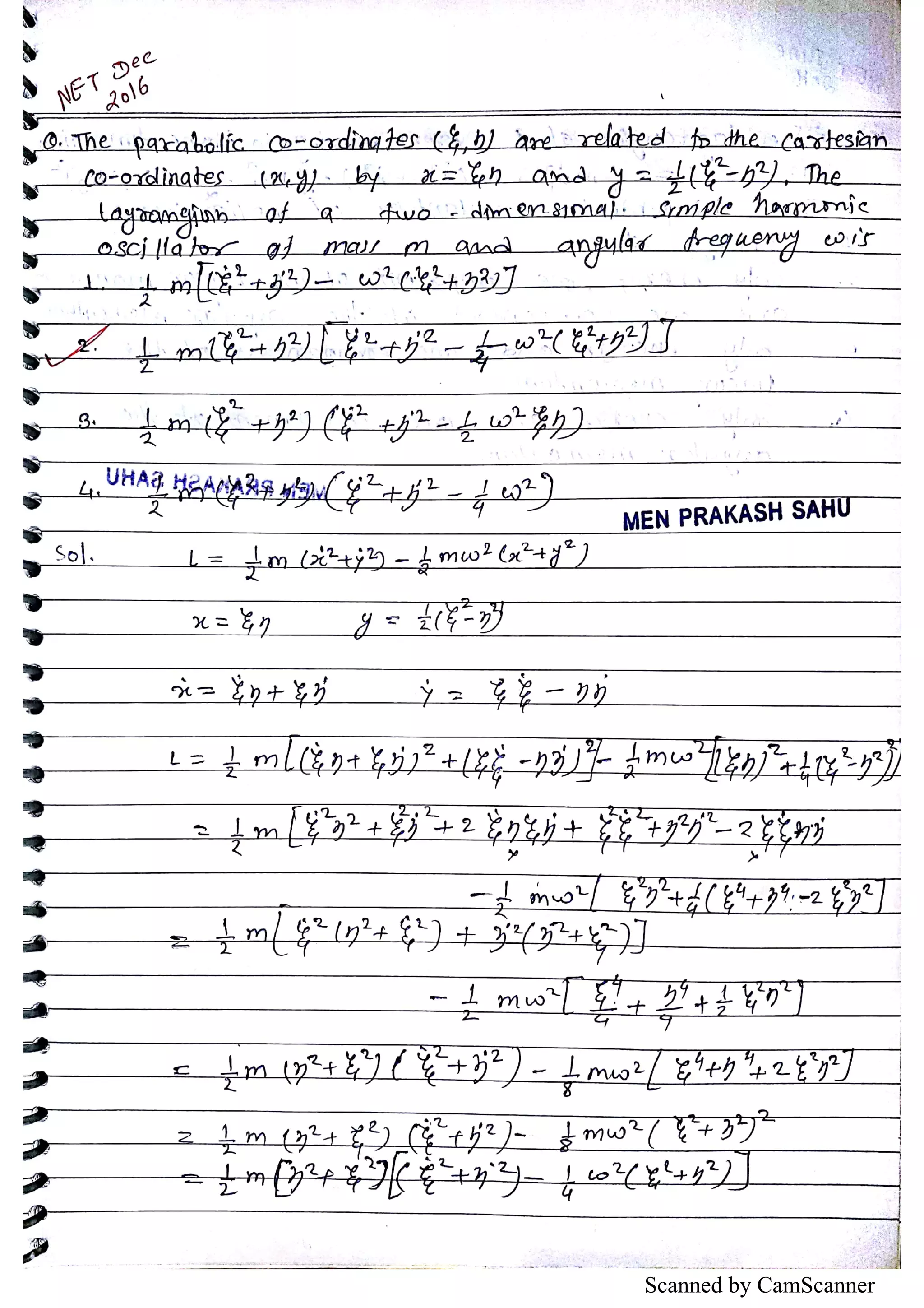 Lagrangian dynamics (CLASSICAL MECHANICS ) | PDF