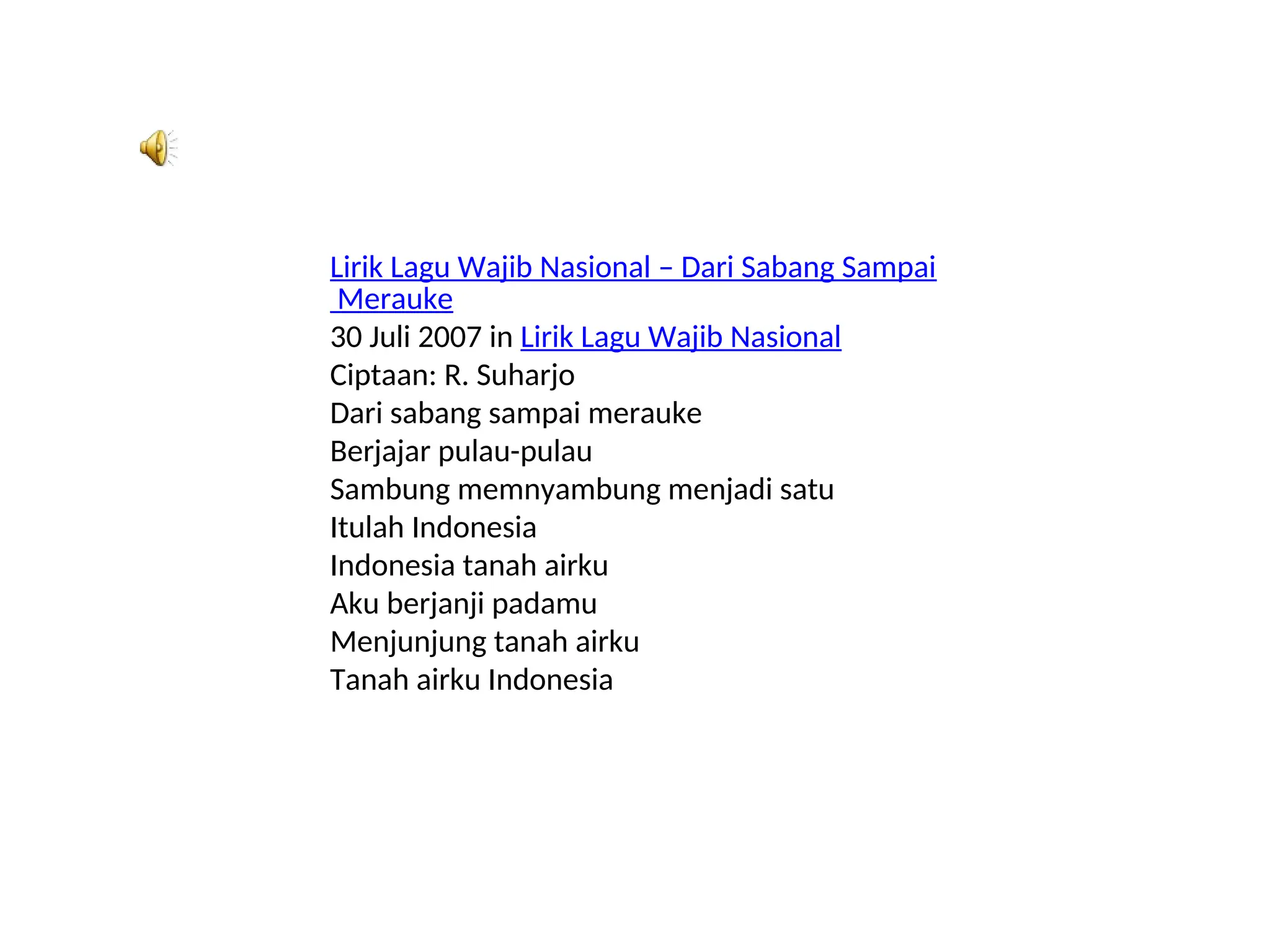 lagu-wajib indonesia negara tercinta bahagia | PPT