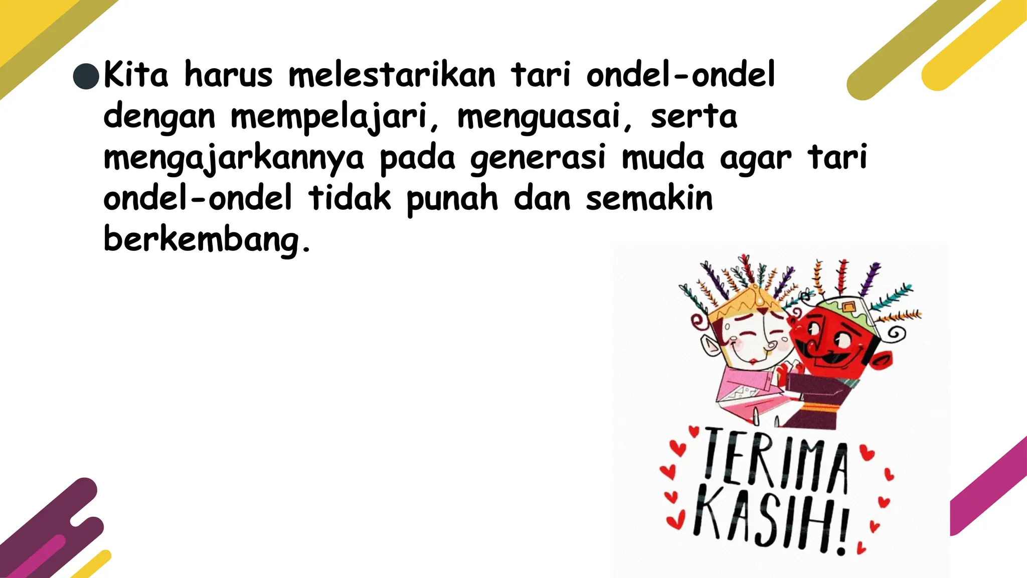 Lagu dan Tari Ondel-ondel Kelas 6 SD.... | PPTX