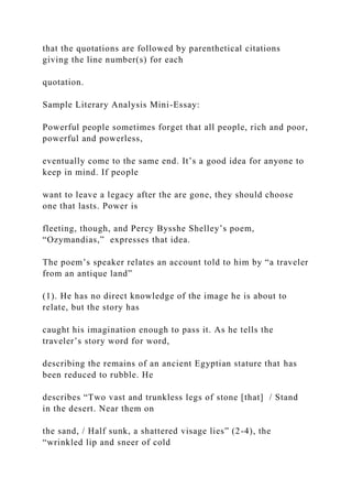 Lague 1 Writing about Literature The type of pape.docx