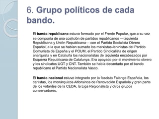 La guerra civil (1936 1939) | PPTX | War and Conflicts