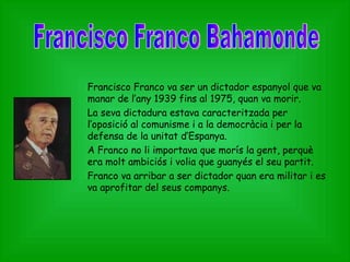 La Guerra Civil Espanyola | PPT