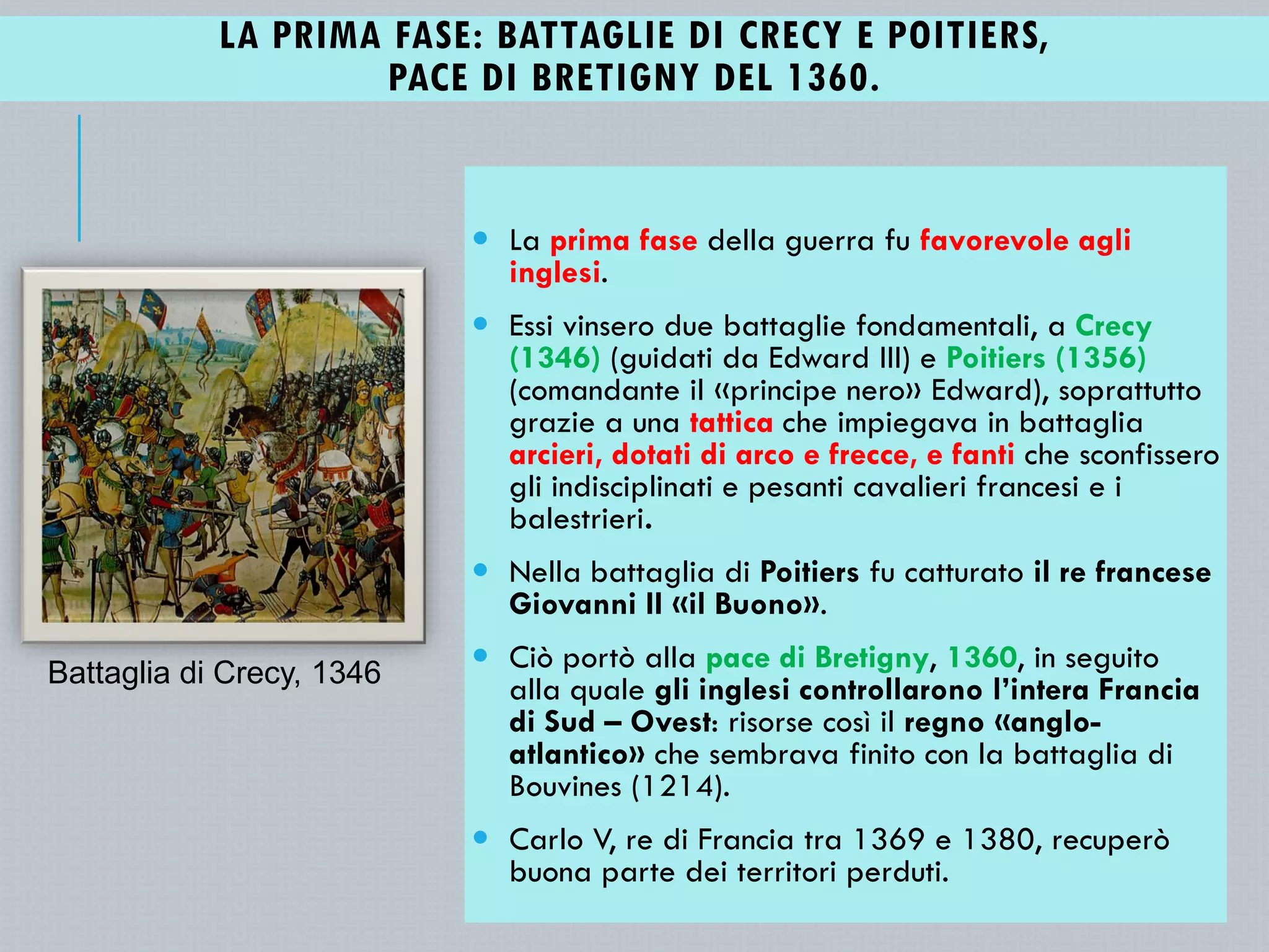 La guerra dei Cent'anni | PDF