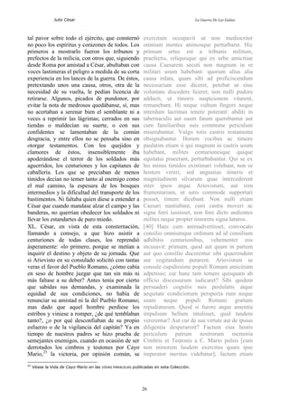 La guerra de las galias julio cesar (bilingue) | PDF